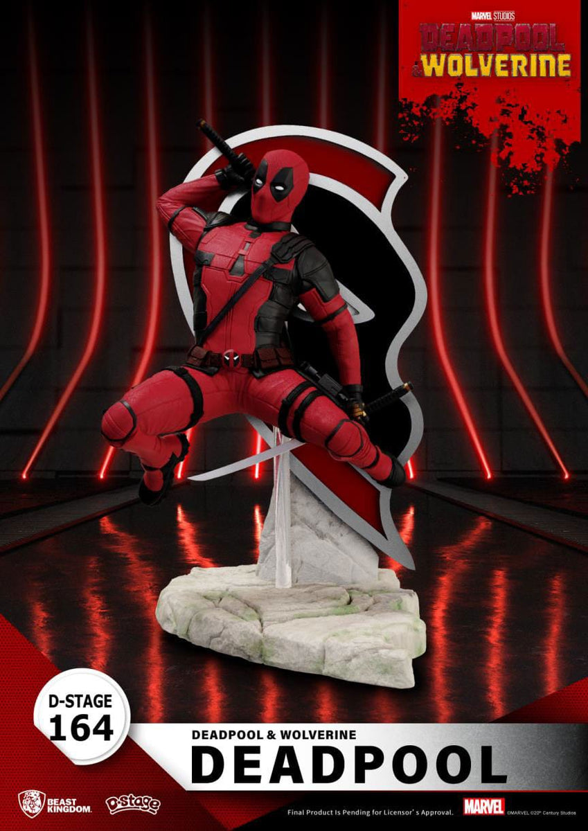Beast Kingdom Deadpool 3 Deadpool D-Stage PVC Diorama Statue – Movie ...