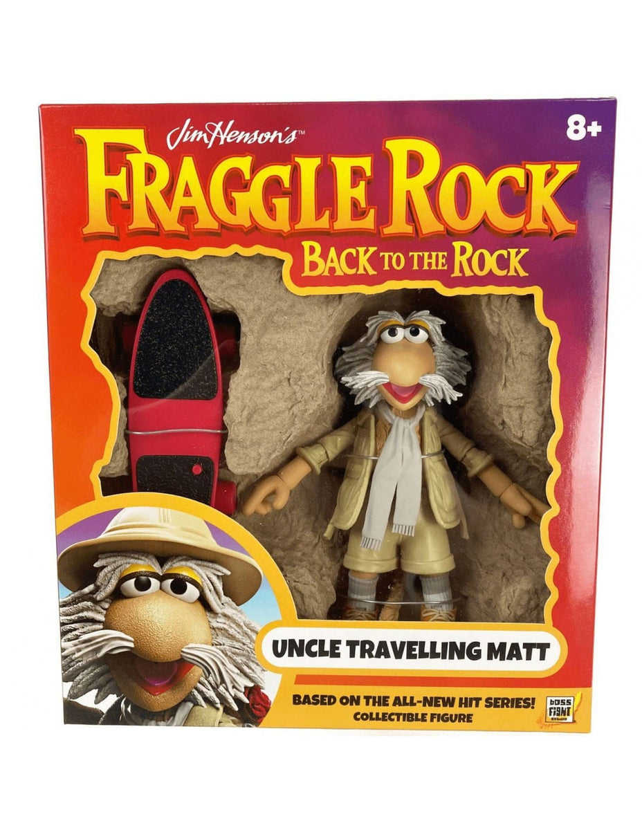Boss Fight Studio Fraggle Rock Uncle Traveling Matt Action Figure ...