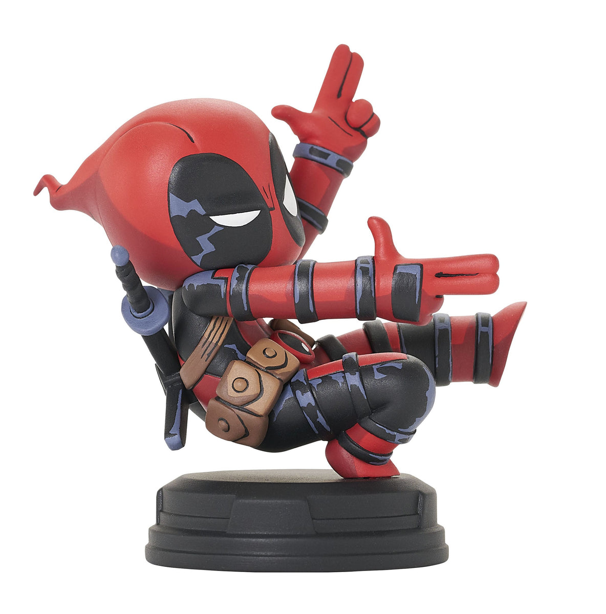 Gentle Giant Marvel Animated Deadpool (Finger Guns) Statue – Movie Figures