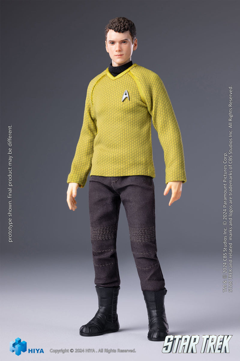 Hiya Toys Star Trek 2009 Chekov Exquisite Super Series 1/12 Action Fig ...