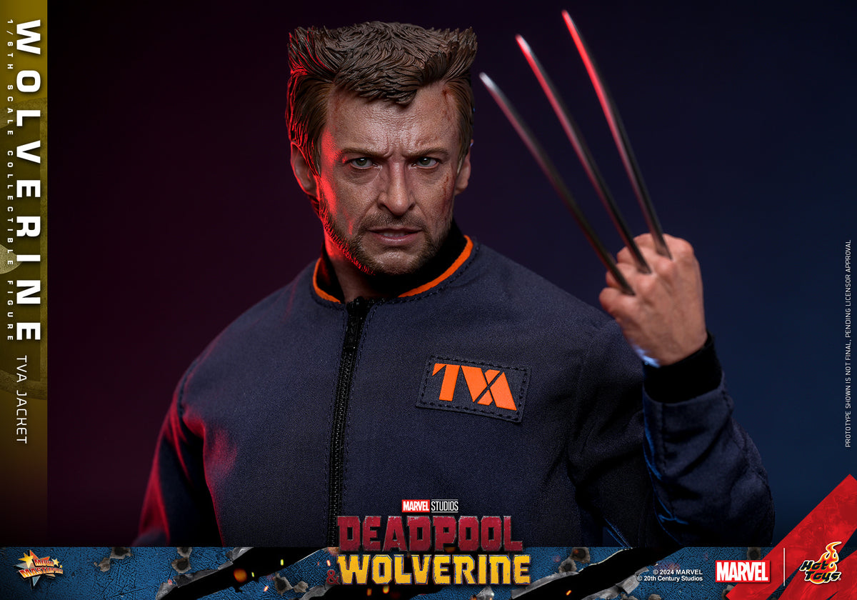 Hot Toys Deadpool & Wolverine Movie Masterpiece Wolverine (TVA Jacket ...