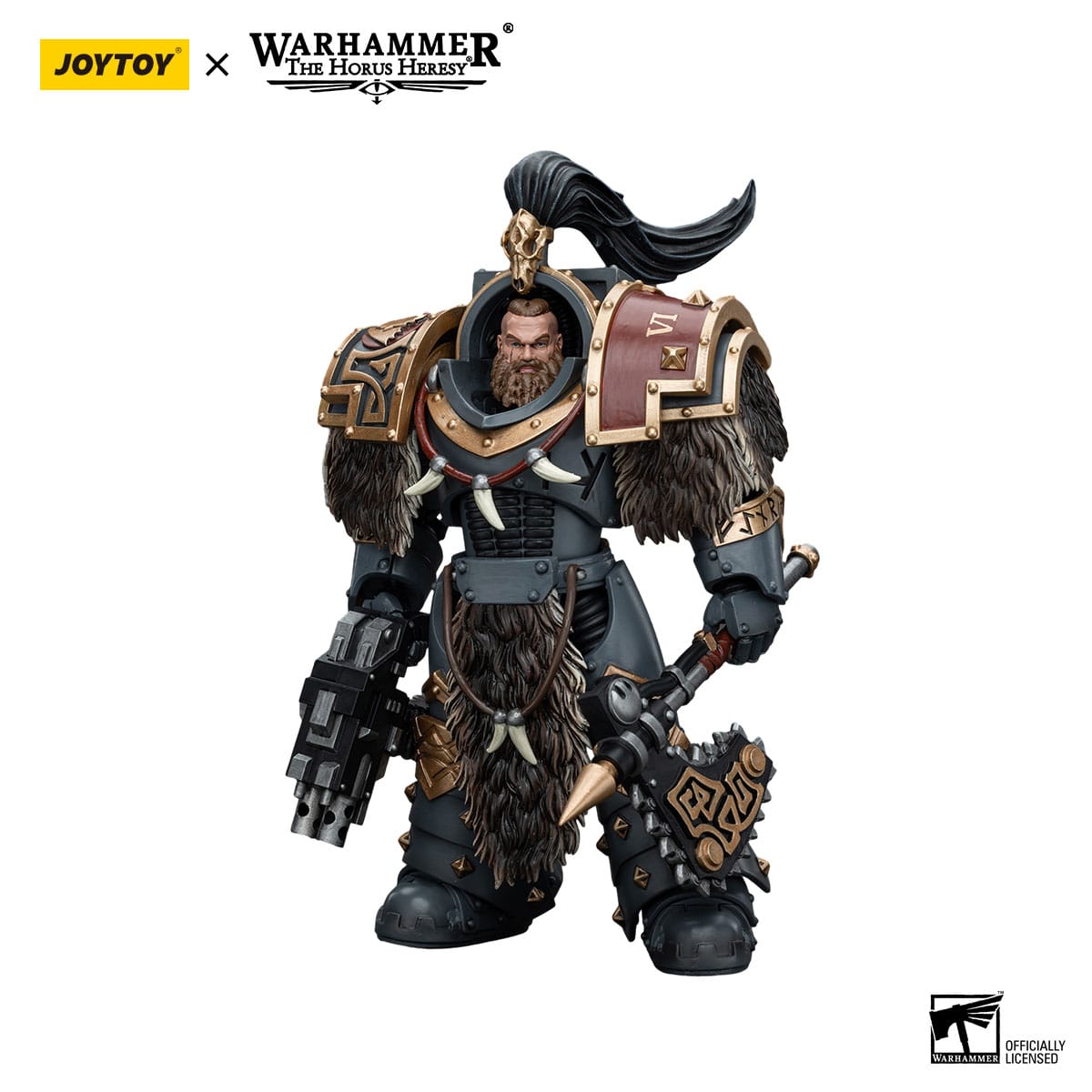 JOYTOY Warhammer The Horus Heresy Space Wolves Varagyr Wolf Guard Squa ...