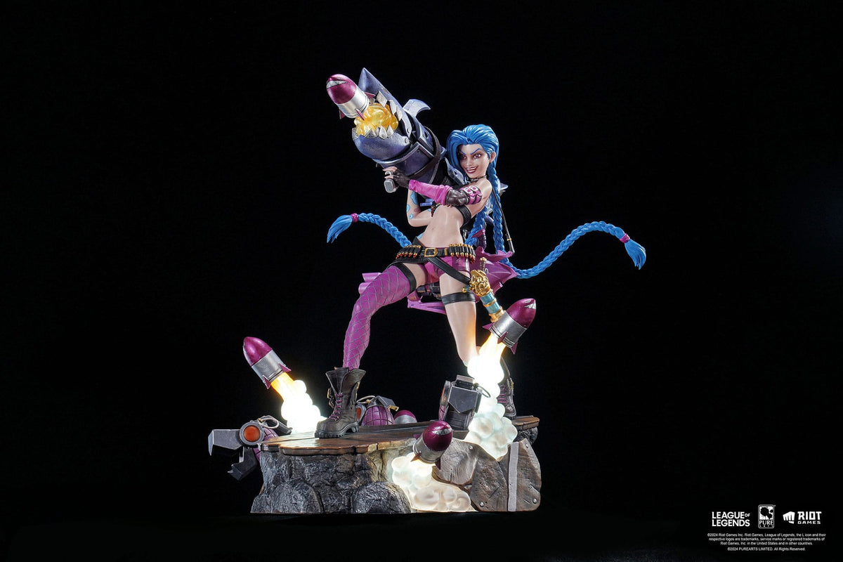 PUREARTS Jinx - League of Legends - 1/6 Scale Collectible Statue ...