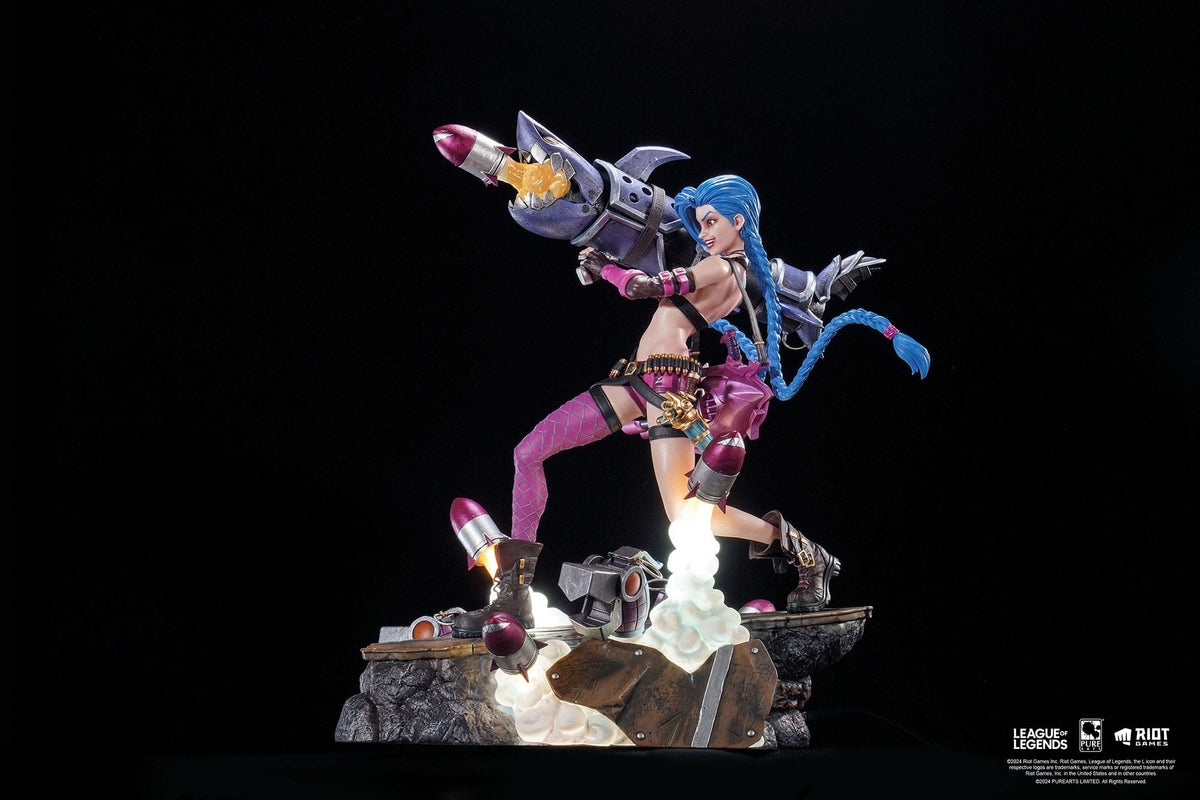PUREARTS Jinx - League of Legends - 1/6 Scale Collectible Statue ...